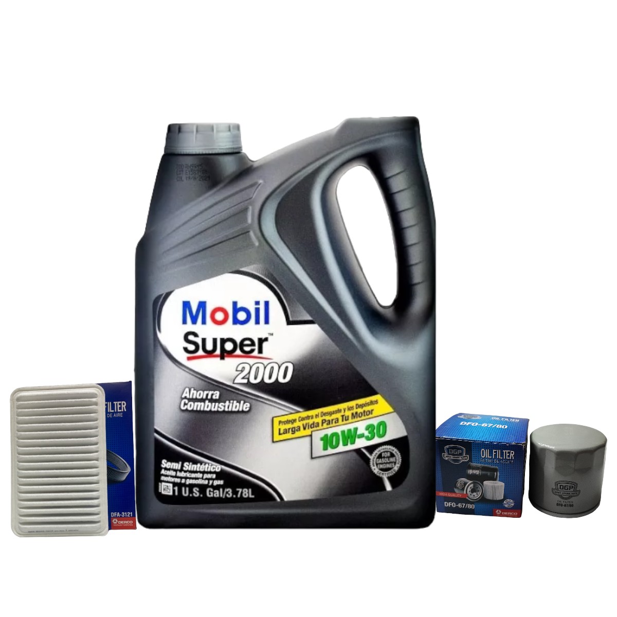 COMBO ACEITE MOBIL + FILTRO DGP MAZDA 3 2005-2015 1.6L - Autoplanet